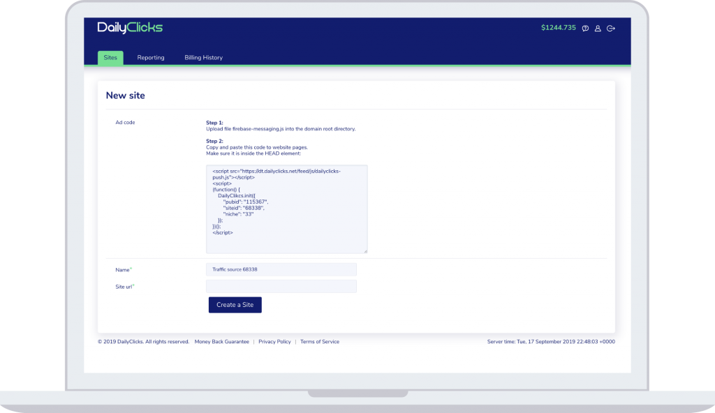 Publishers - DailyClicks